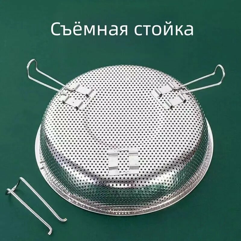 Мантоварка, Нержавеющая сталь, 1 яруса, 3 л