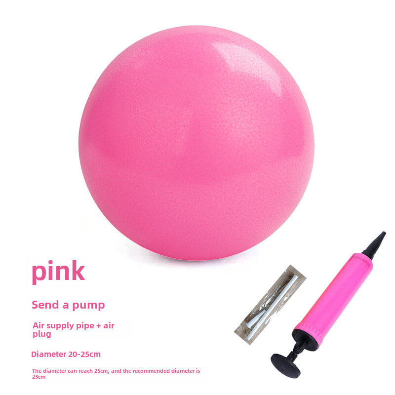 Мяч Putila, спортивный, ПВХ, 25см, розовый