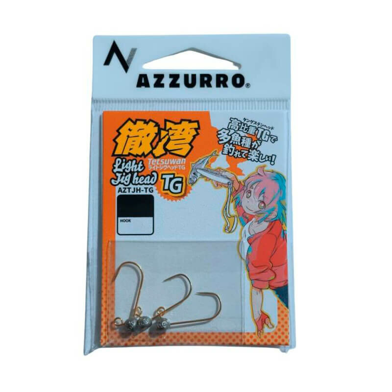 Джиг-головка вольфрамовая Azzurro Towan Light Jig Head TG 2g (3шт.)