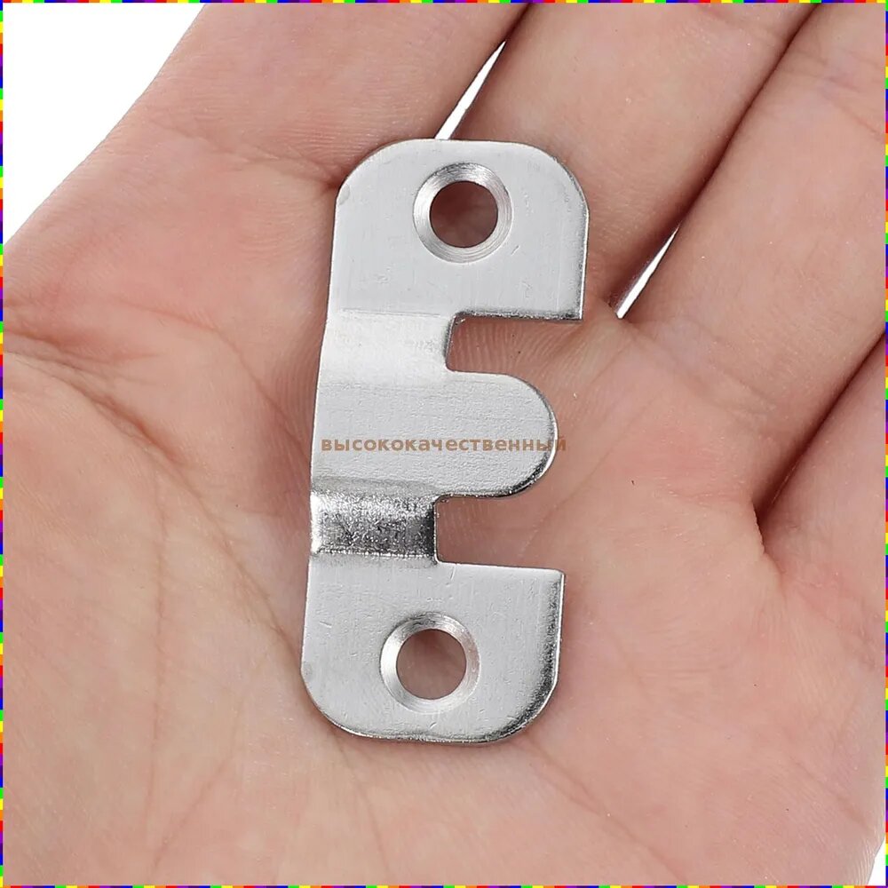 Крепление для картин из железа, серебристого цвета, для скрытого монтажа, размер 4.19 см