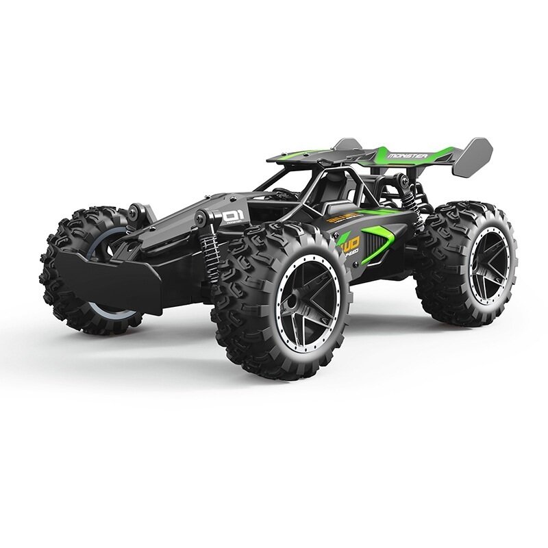 Радиоуправляемая машинка-багги Big-foot Off-road Buggy RC Car масштаба 1/18 с подсветкой, высокоскоростная радиоуправляемая машинка-горный велосипед, игрушка, подарок. 2.4G