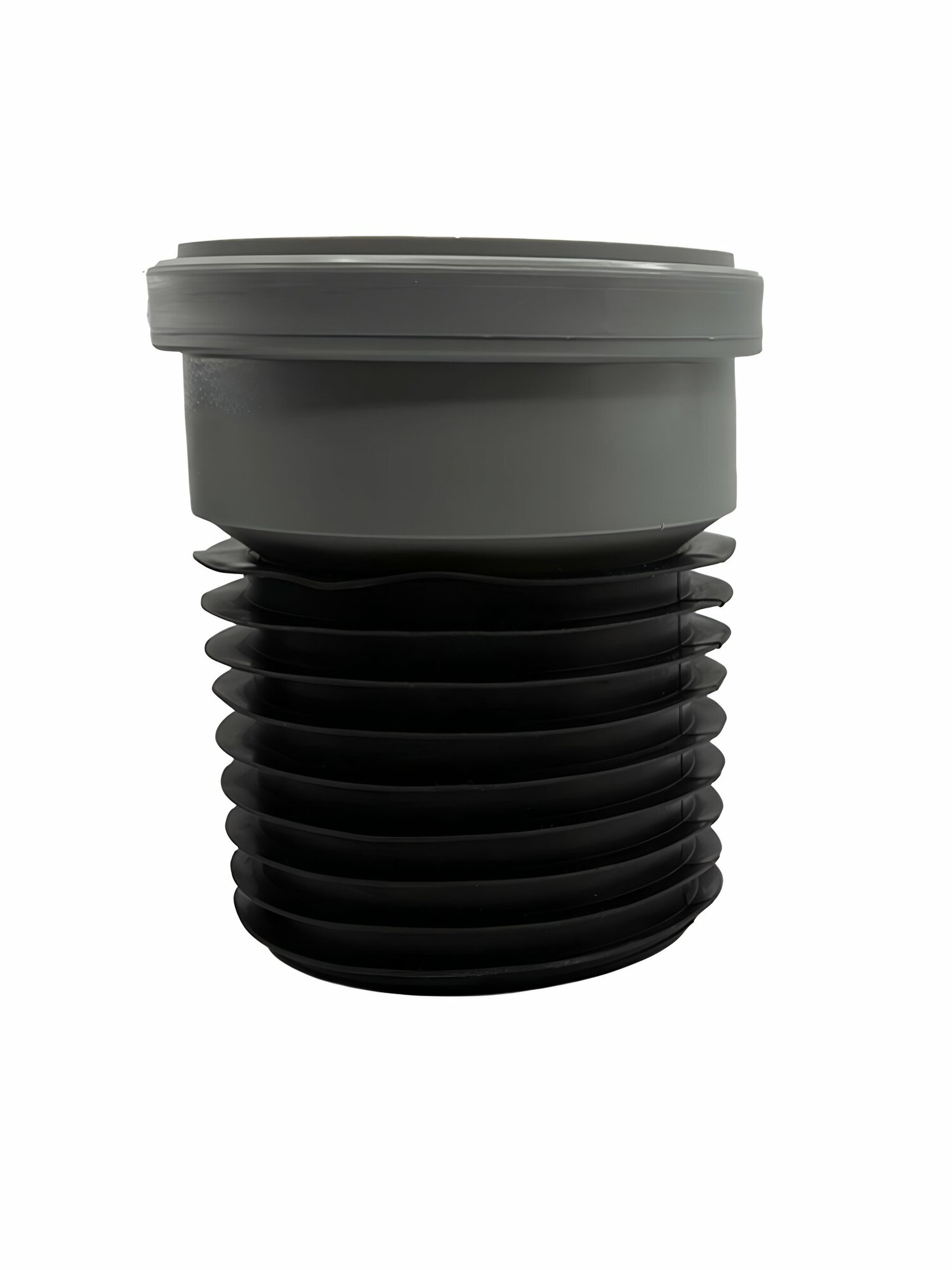 Муфта канализационная 110 мм, РосТурПласт, вставная, полипропилен, черная, 33484