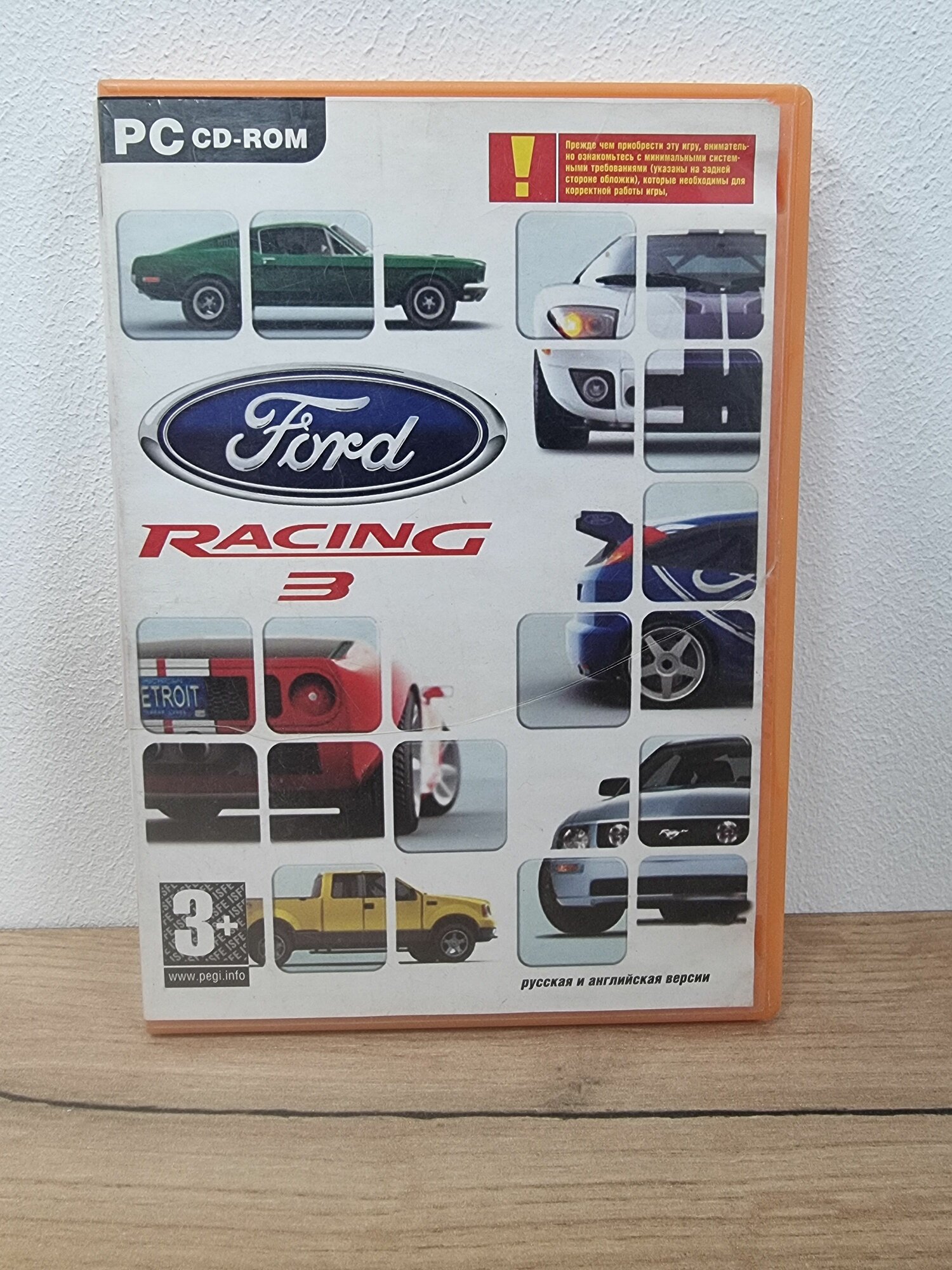 Ford Racing 3 для PC на DVD-диске