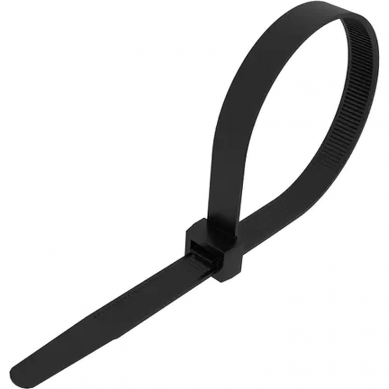 Стяжка REXANT (87-1302) нейлон. морозостойкая 300x4,8мм, черная (100 шт/уп) 2465828