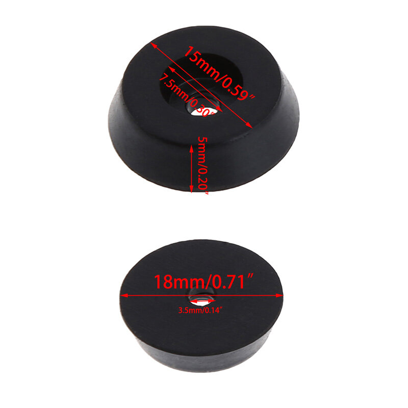 Противоскользящие Мебельные Ножки Ножки Конические Резиновые Амортизационные Накладки для Шкафа, Кровати, Стола, Ножки Стула, Защитные Детали Мебели