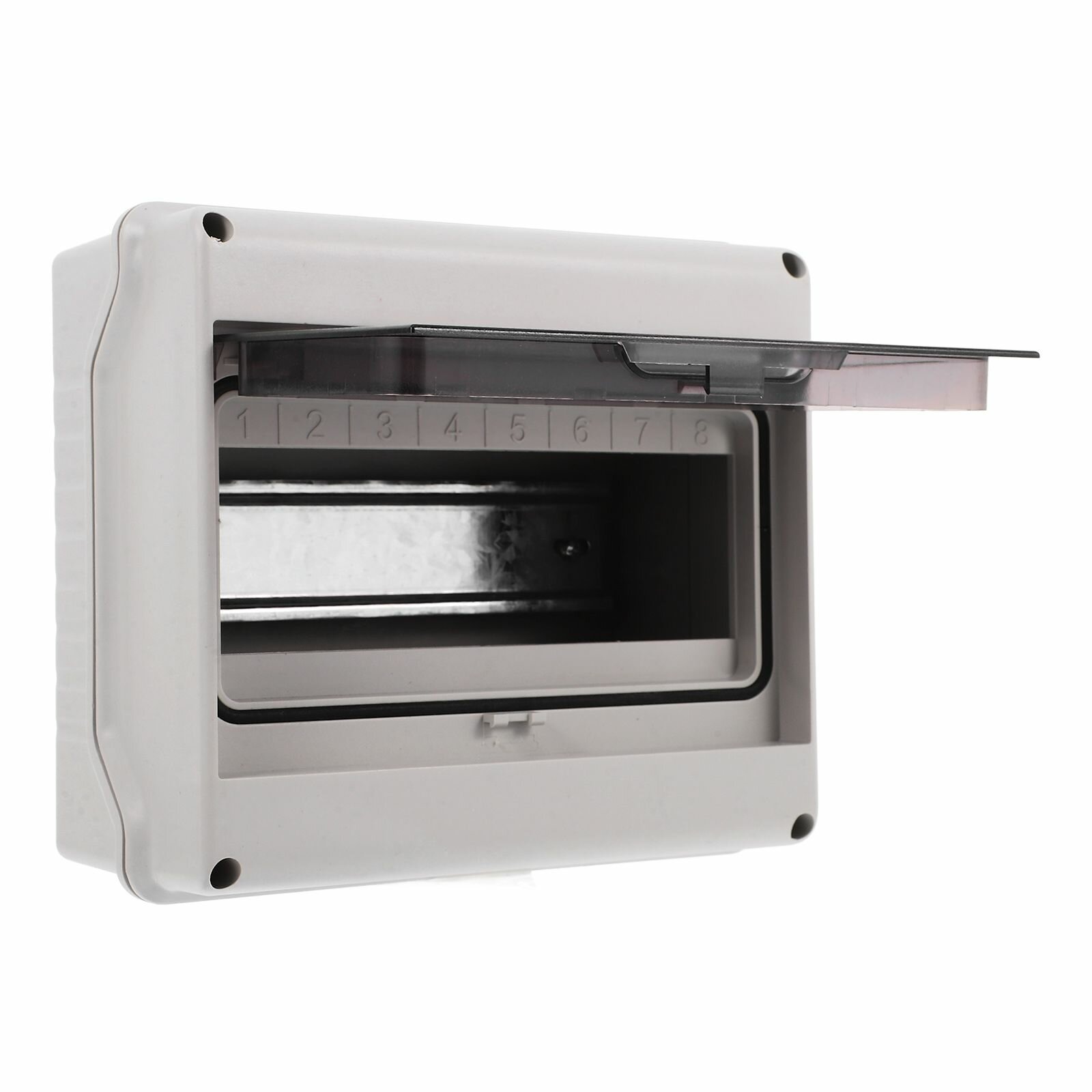 Распределительная коробка из пластика с прозрачной крышкой для дома и солнечных систем