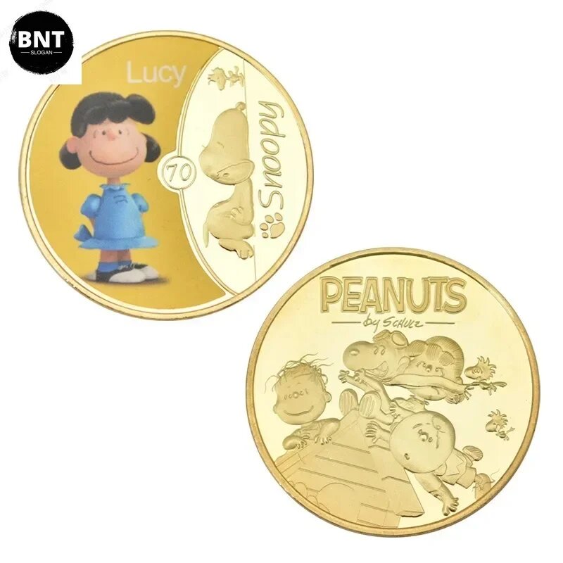 Фигурка Peanuts 70 лет Снупи и Люси