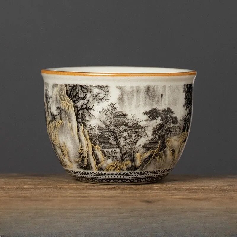 JIANGXINSHE Чашка фарфоровая, 150 мл, 1 шт, для чая