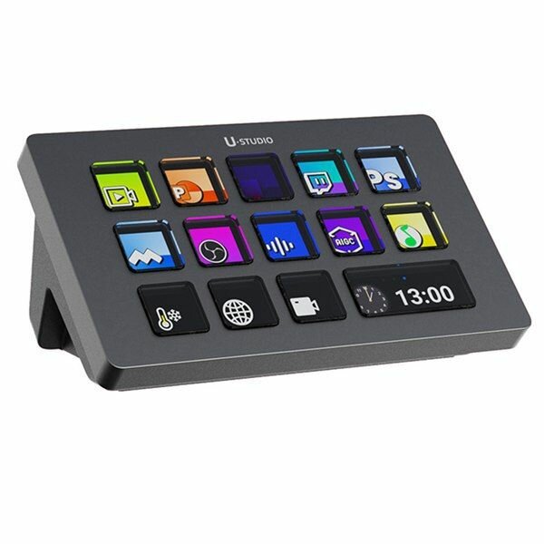 Контроллер для стриминга D200 Stream Deck, черный, подключение Type-C, 1 шт. — фото 1