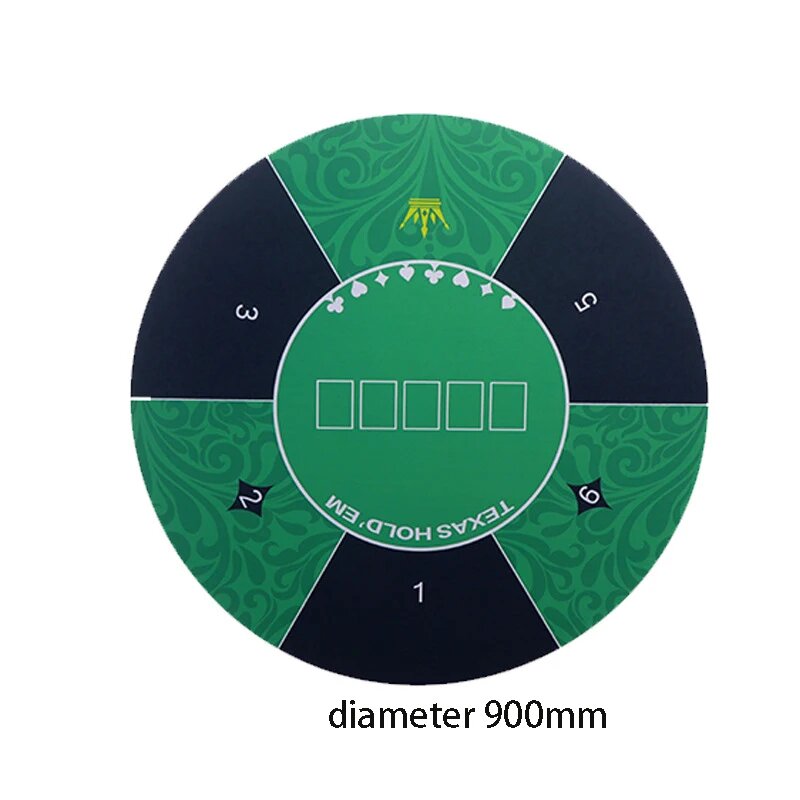 Резиновый круглый коврик для покера diameter 900mm