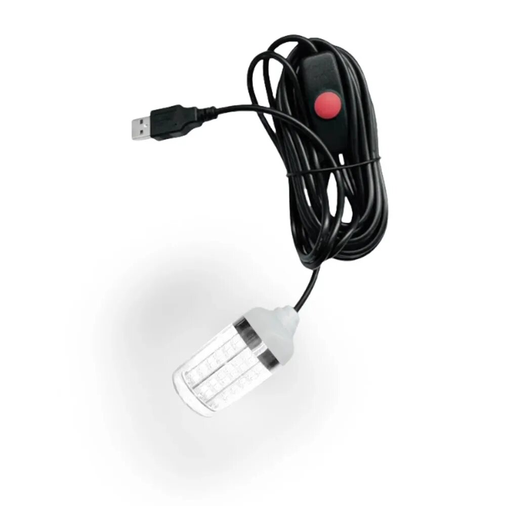 Подводная LED лампа для рыбалки USB, White Light
