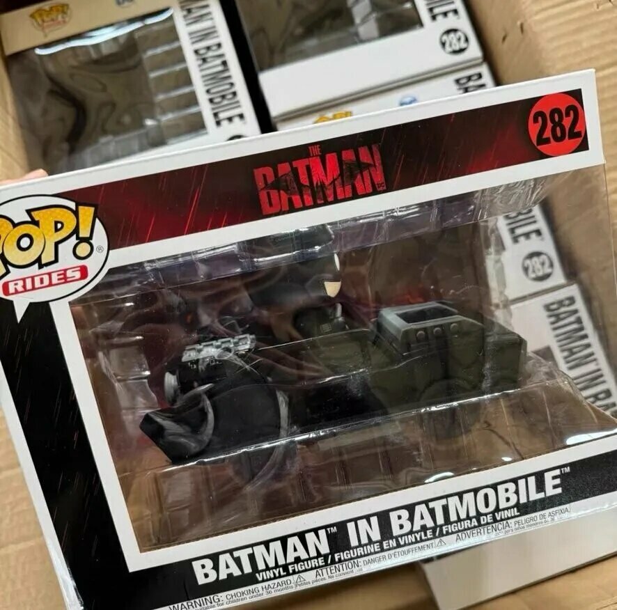 Фигурка Funko POP! Серия аттракционов, № 282, DC Batman Bat Chariot Новый автомобиль-летучая мышь Бэтмена
