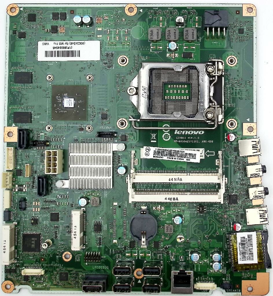 Материнская плата для моноблока Lenovo IdeaCentre C340, C440 донор компонентов