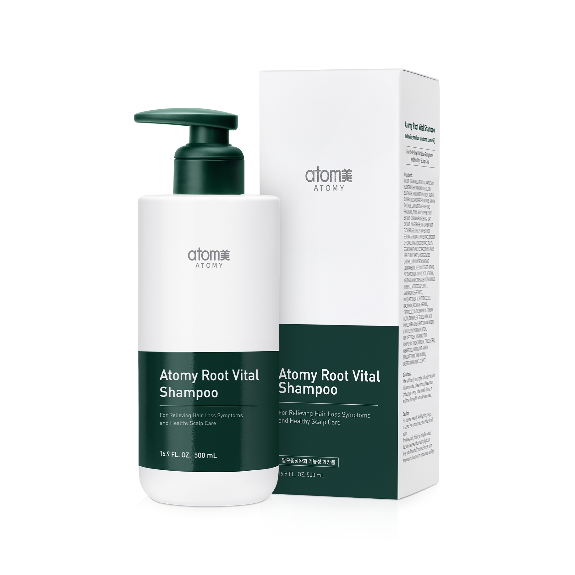 Шампунь против выпадения волос Рут Вайтал Атоми, 500 мл, /Atomy Root Vital Shampoo, Корея