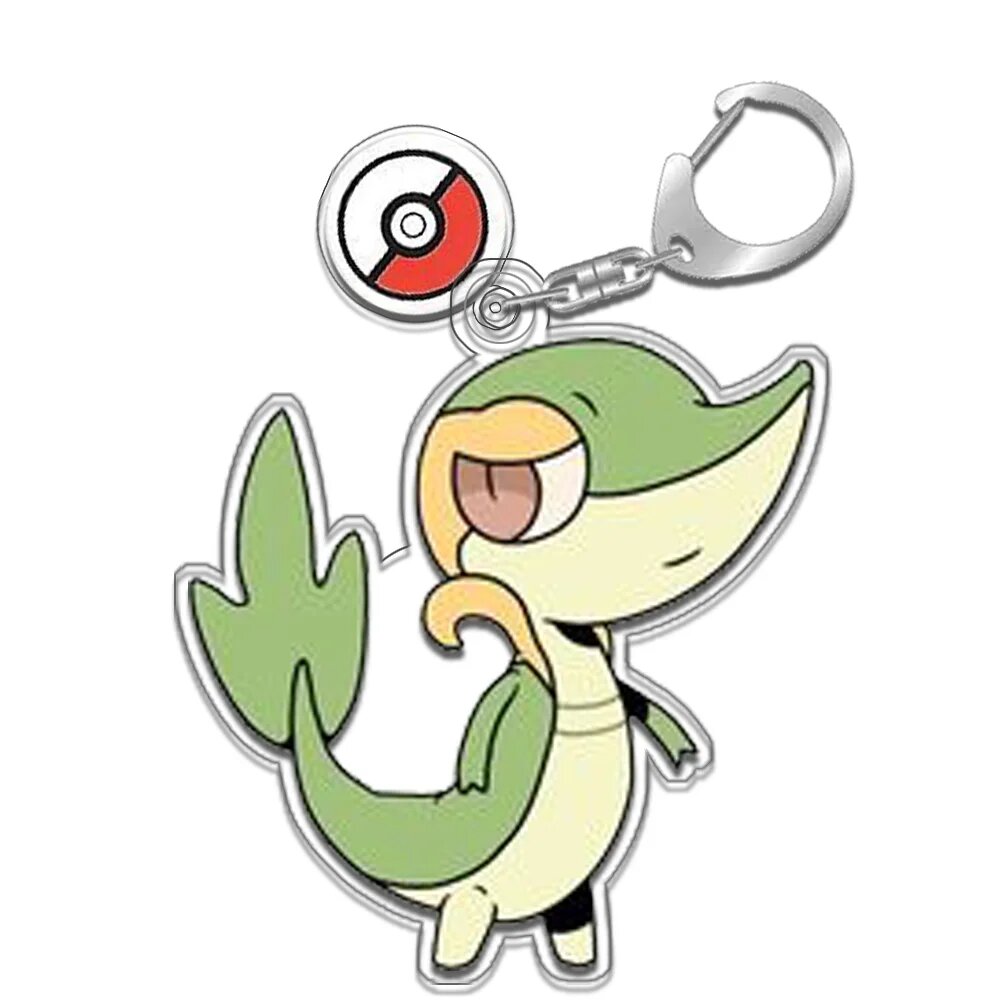Брелок Pokemon Sprigatito, акрил, цвет pocket Snivy1