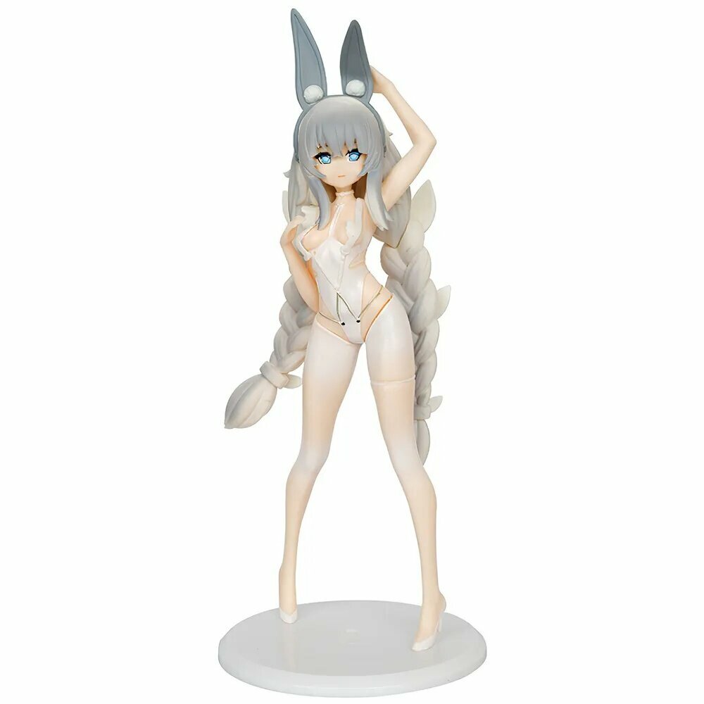 Фигурка Азур Лейн Малин кролик / Azur Lane Le Malin White rabbit girl (27см, пакет)