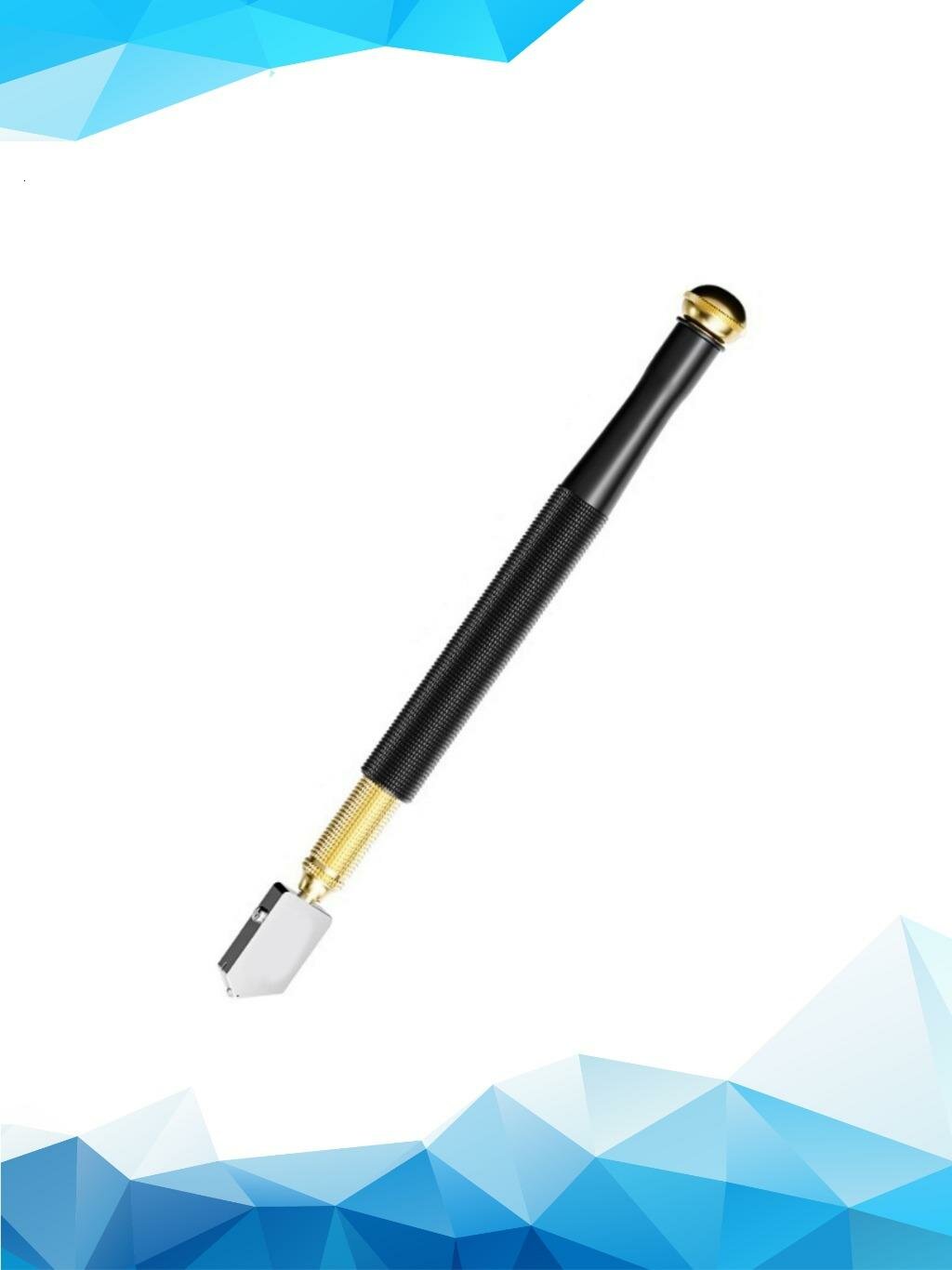 Тяжелый стеклорез с карбидными режущими кромками, Металлическая ручка