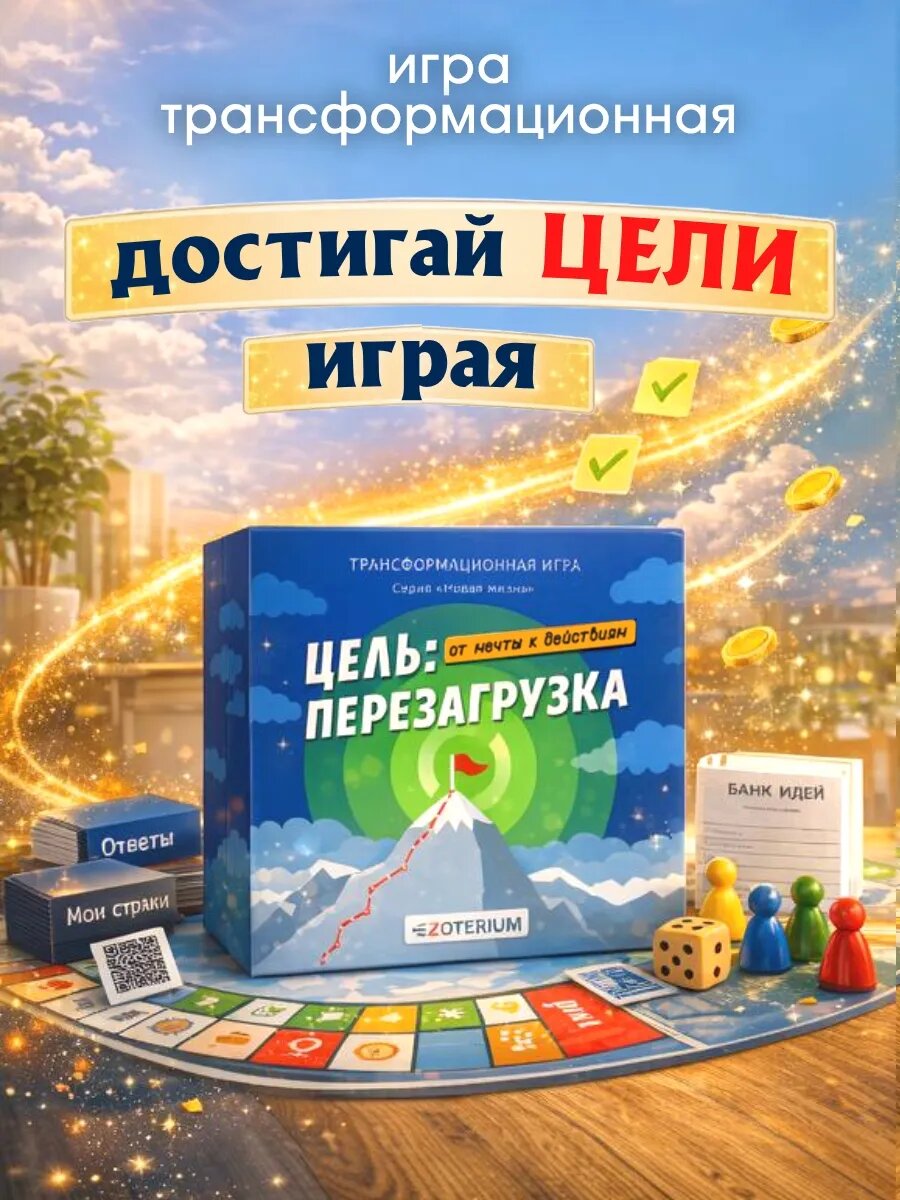 Игра трансформационная настольная "Цель: Перезагрузка" EZOTERIUM