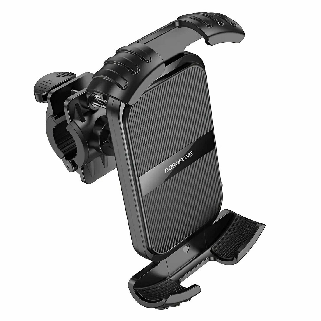 Держатель для телефона Borofone BH105 на велосипед, мотоцикл, коляску, черный