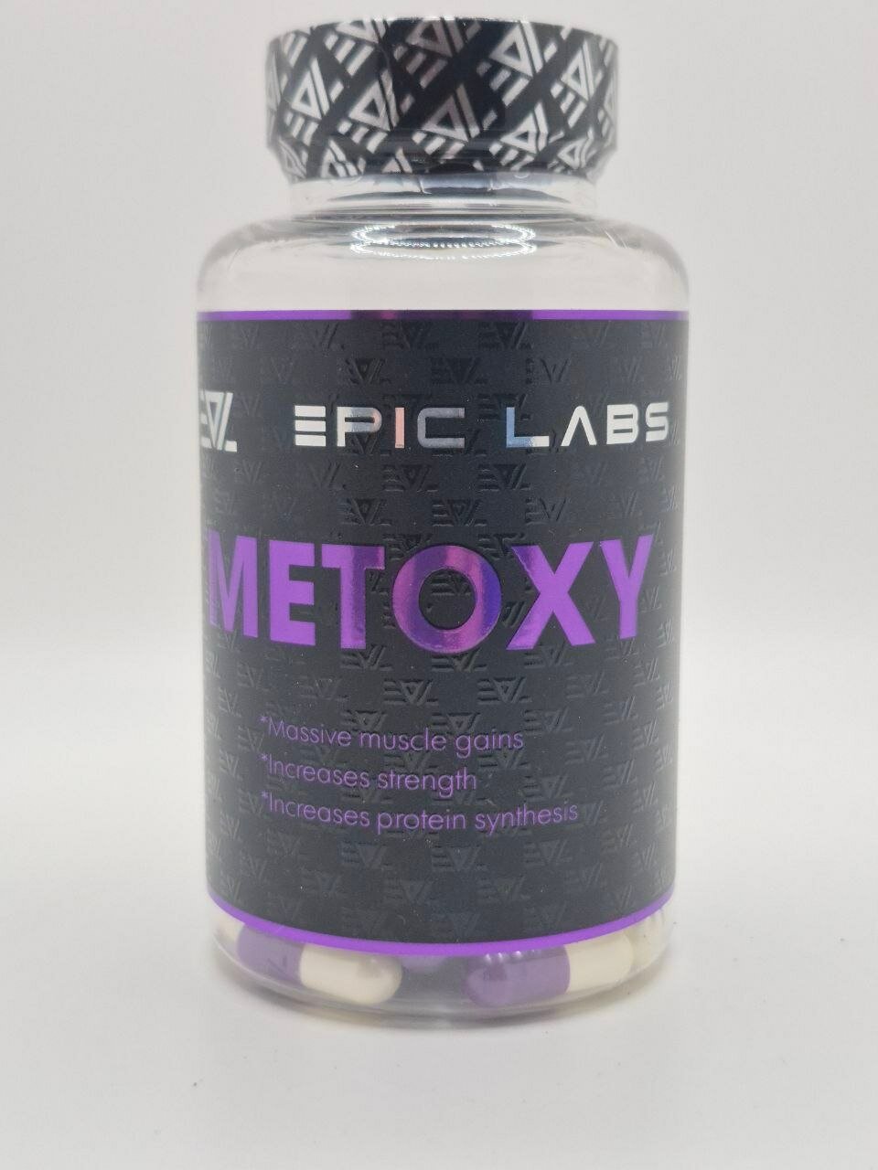 Анаболический комплекс Epic Labs Metoxy 60 капсул, препарат для роста массы и силы, спортивное питание для мужчин