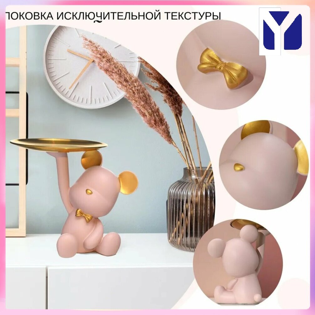Маленький Будда украшает сад Насильственный медведь Комната спальня рабочий стол — фото 1