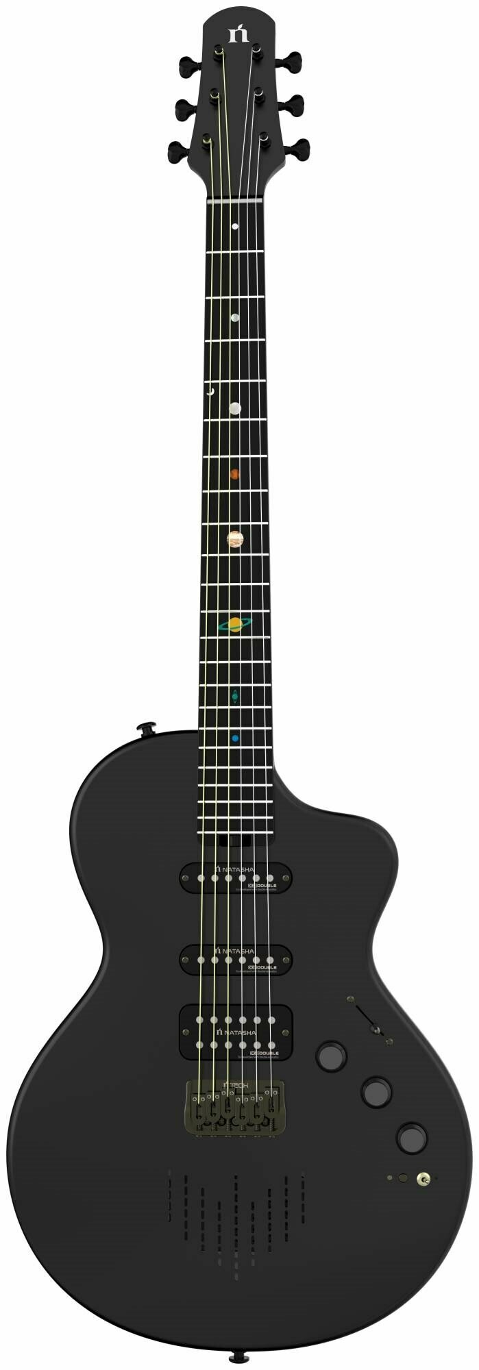 NATASHA Nebula Lite Cosmic Black - Электрогитара шестиструнная