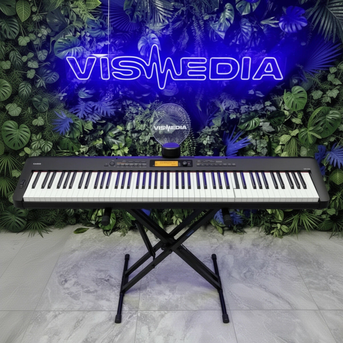 Цифровое пианино CASIO CDP-S360BK, размер клавиш 88, полифония 128, черная