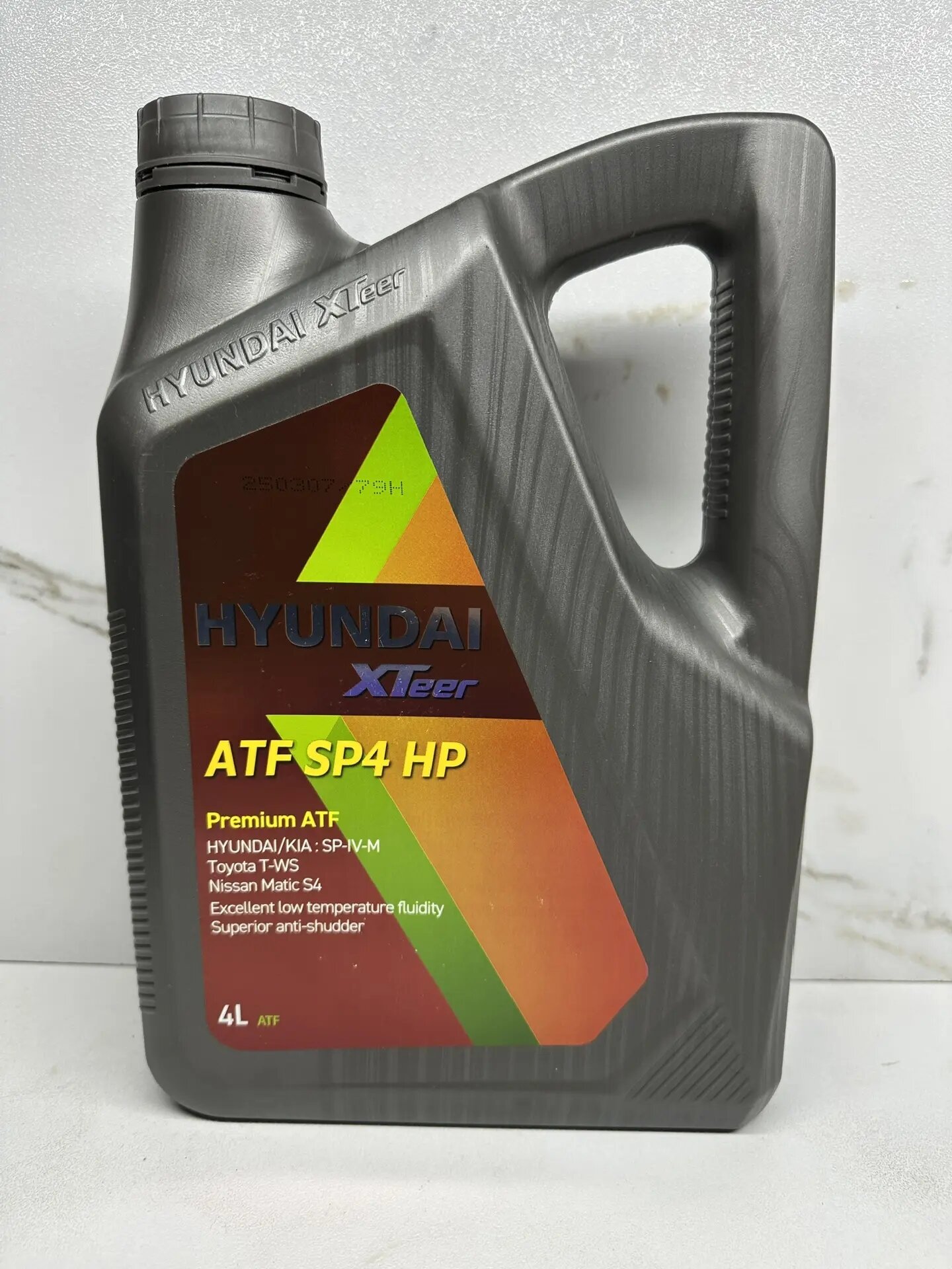 Трансмиссионное масло HYUNDAI XTeer ATF SP4 HP (ATF SP4), 4 л 1041017