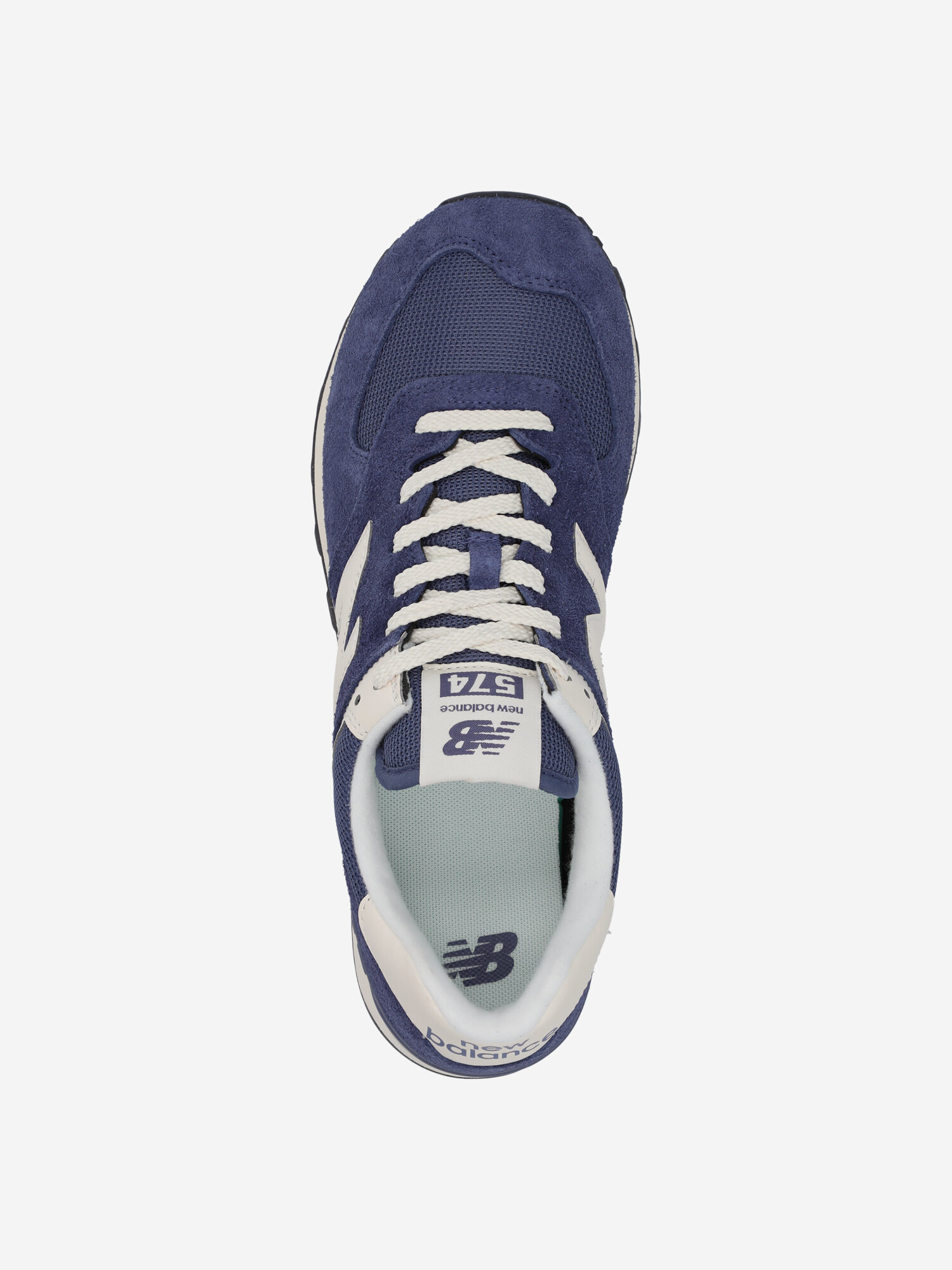 Кроссовки New Balance 574, размер 7 US, синий — фото 1