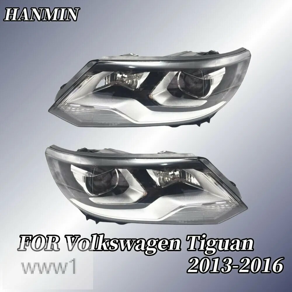 Фары автомобильные, 2 шт, арт. Volkswagen Tiguan автомобильные фары 2013-2016