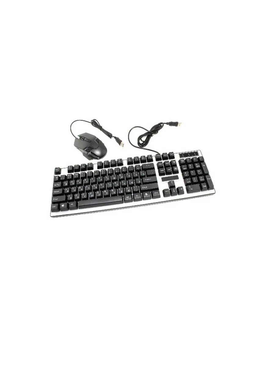 Игровая проводная клавиатура с мышкой Hoco GM18 Luminous