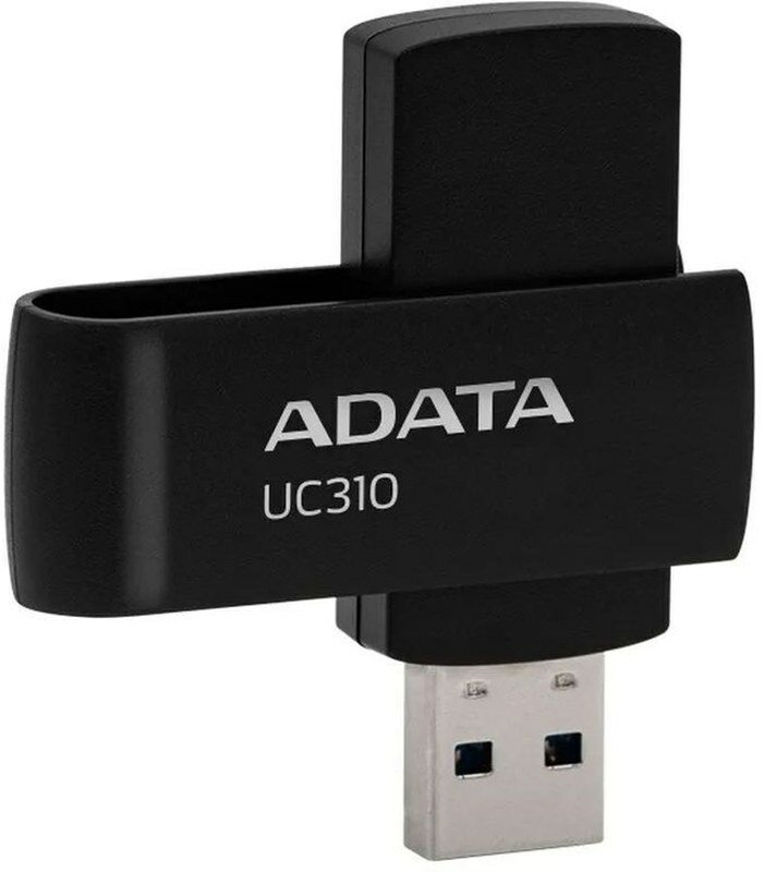 Устройство USB 3.2 Flash Drive 64Gb A-data UC310-64G-RBK