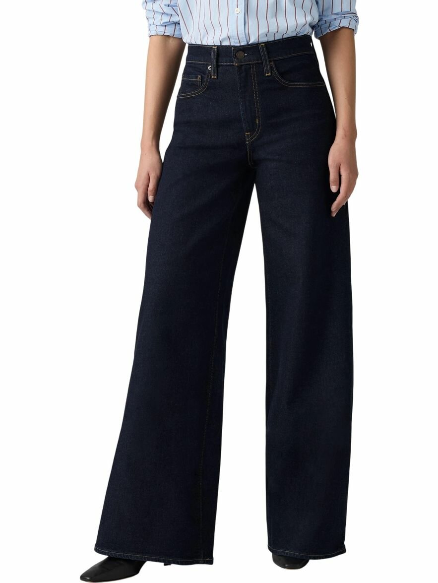 Джинсы клеш Women 728 High Rise Wide Leg Jeans 