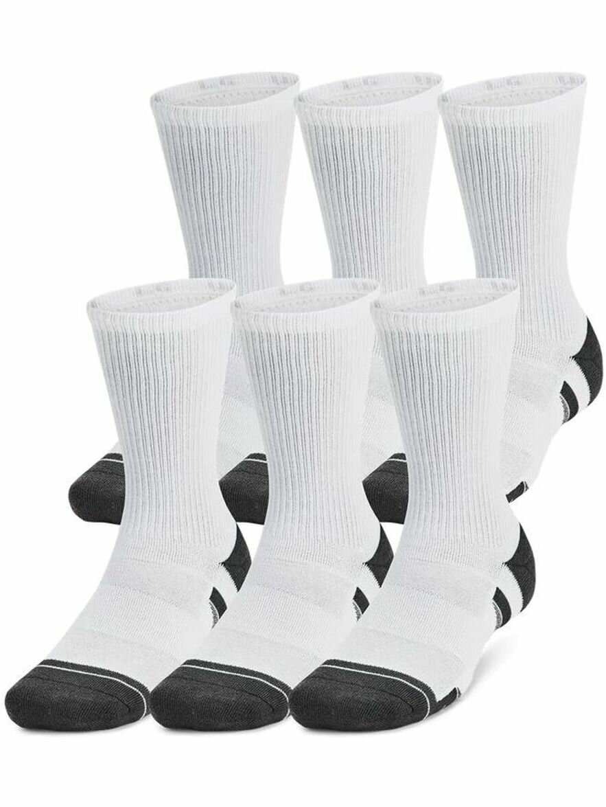 Носки Under Armour Unisex UA Perf Tech 6pk Crew, комплект