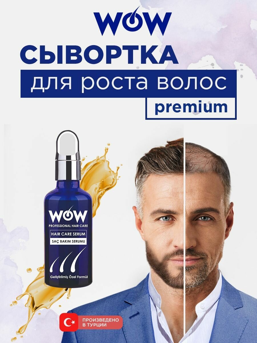 Сыворотка Wow hair для роста волос и против выпадения