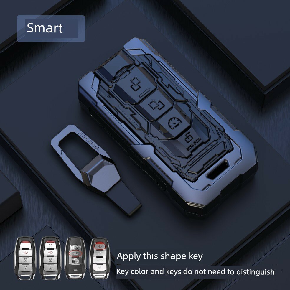 Ключевой брелок Haval M6 Plus в черном рыцаре с металлической застежкой для автомобильных ключей - надежная посадка