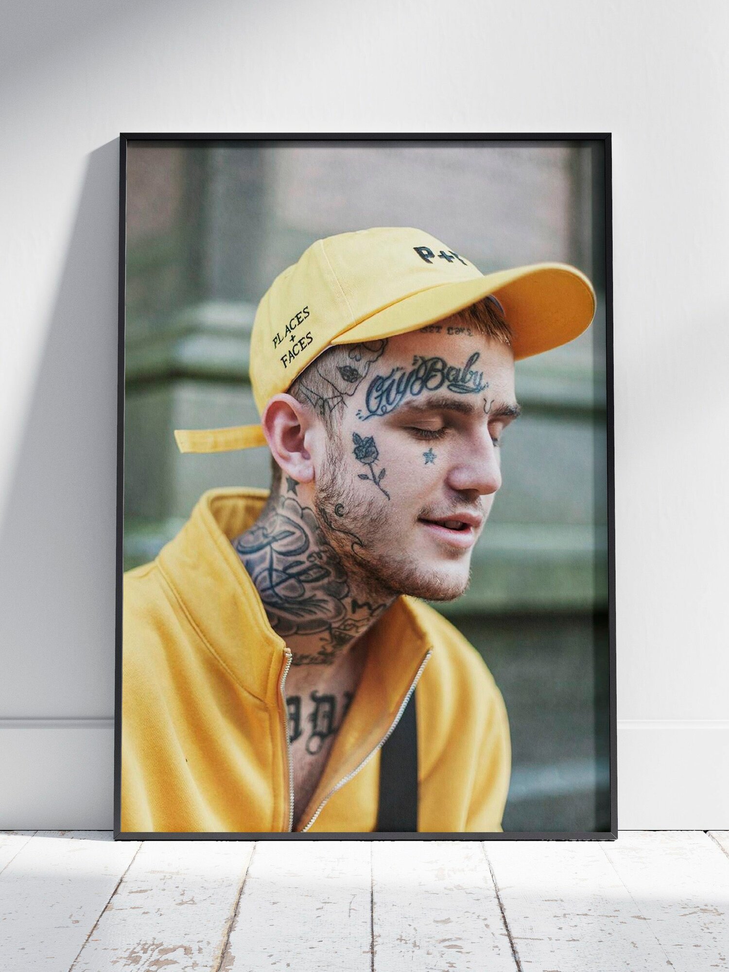 Плакат на стену для интерьера Lil Peep (Лил Пип 70) - Постер по музыке и артисту формата A4 (21x30 см)