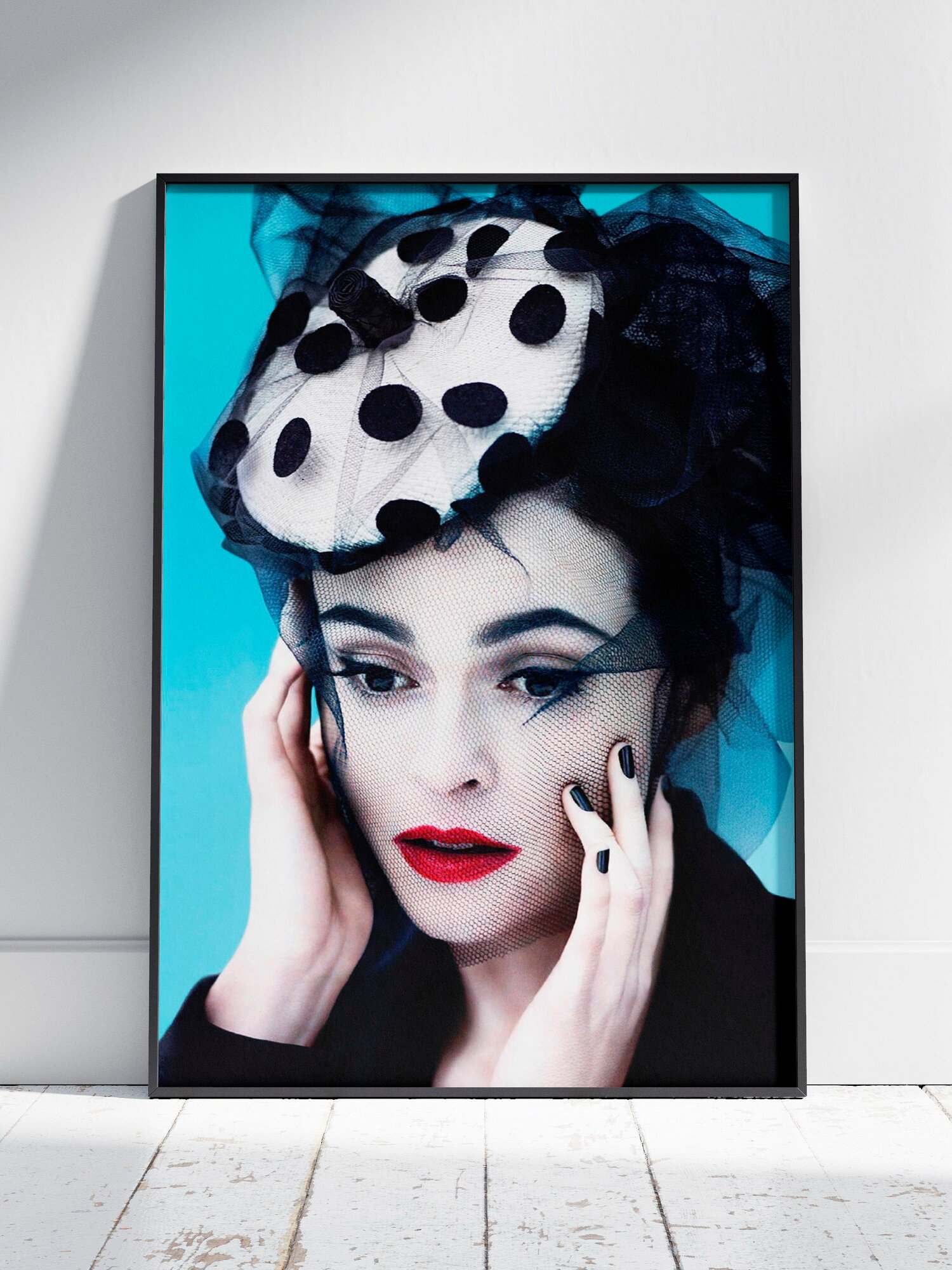 Плакат на стену для интерьера Хелена Бонем Картер (Helena Bonham Carter 47) - Постер по актеру фильма, кино, сериала формата A4 (21x30 см)