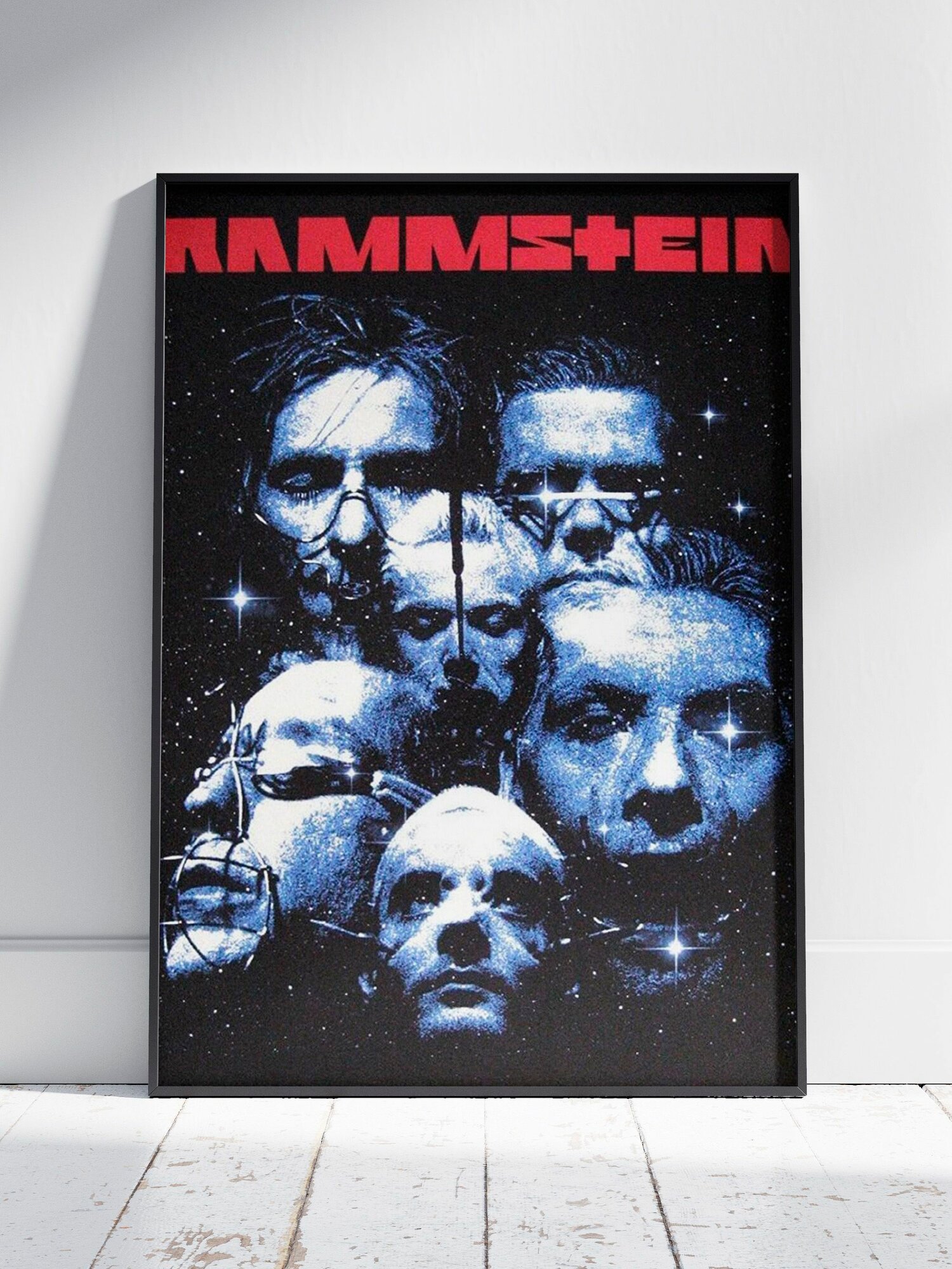 Плакат на стену для интерьера Rammstein (Рамштайн 4) - Постер по музыке и артисту формата A4 (21x30 см)