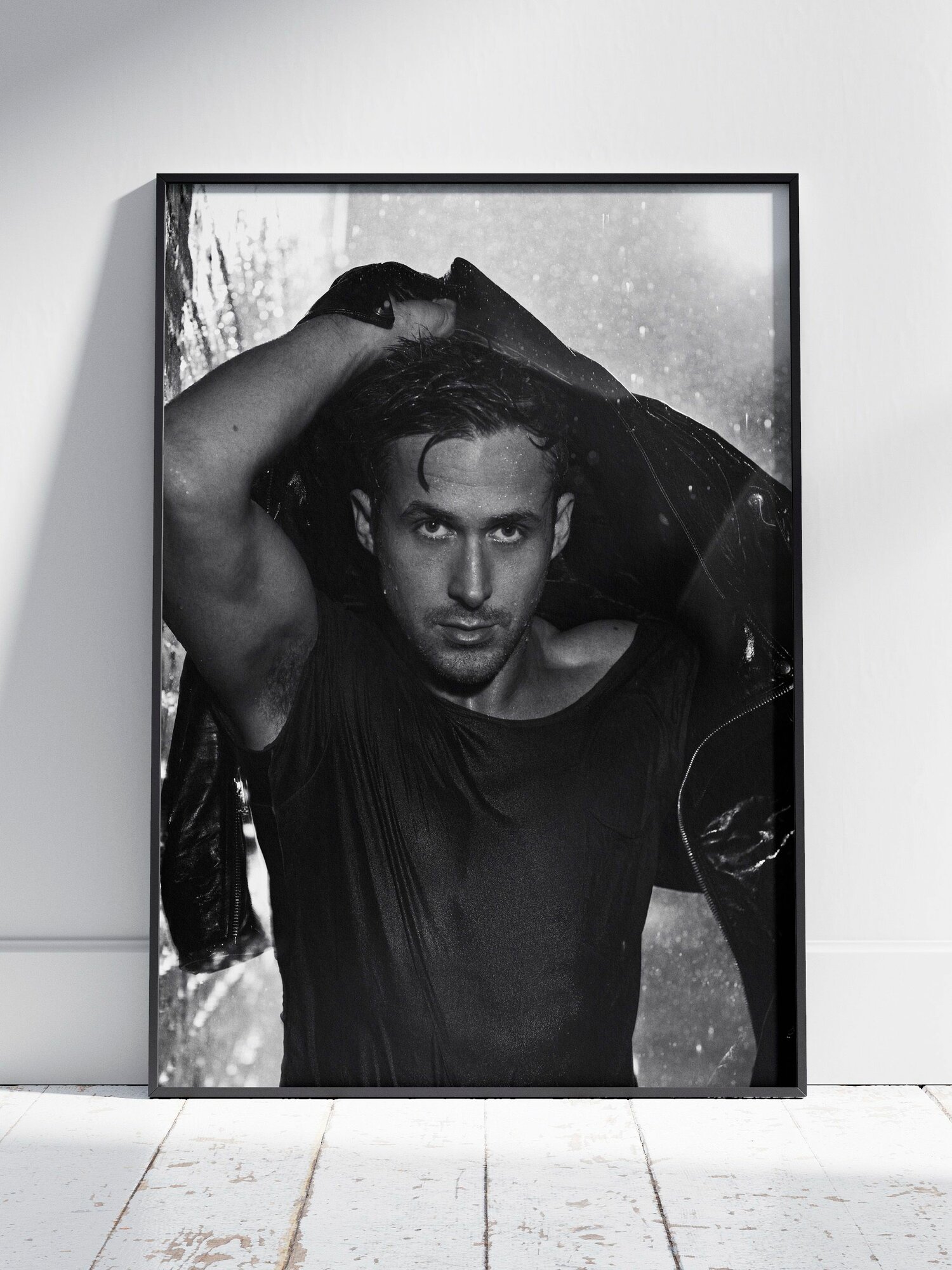 Плакат на стену для интерьера Райан Гослинг (Ryan Gosling 39) - Постер по актеру фильма, кино, сериала формата A4 (21x30 см)