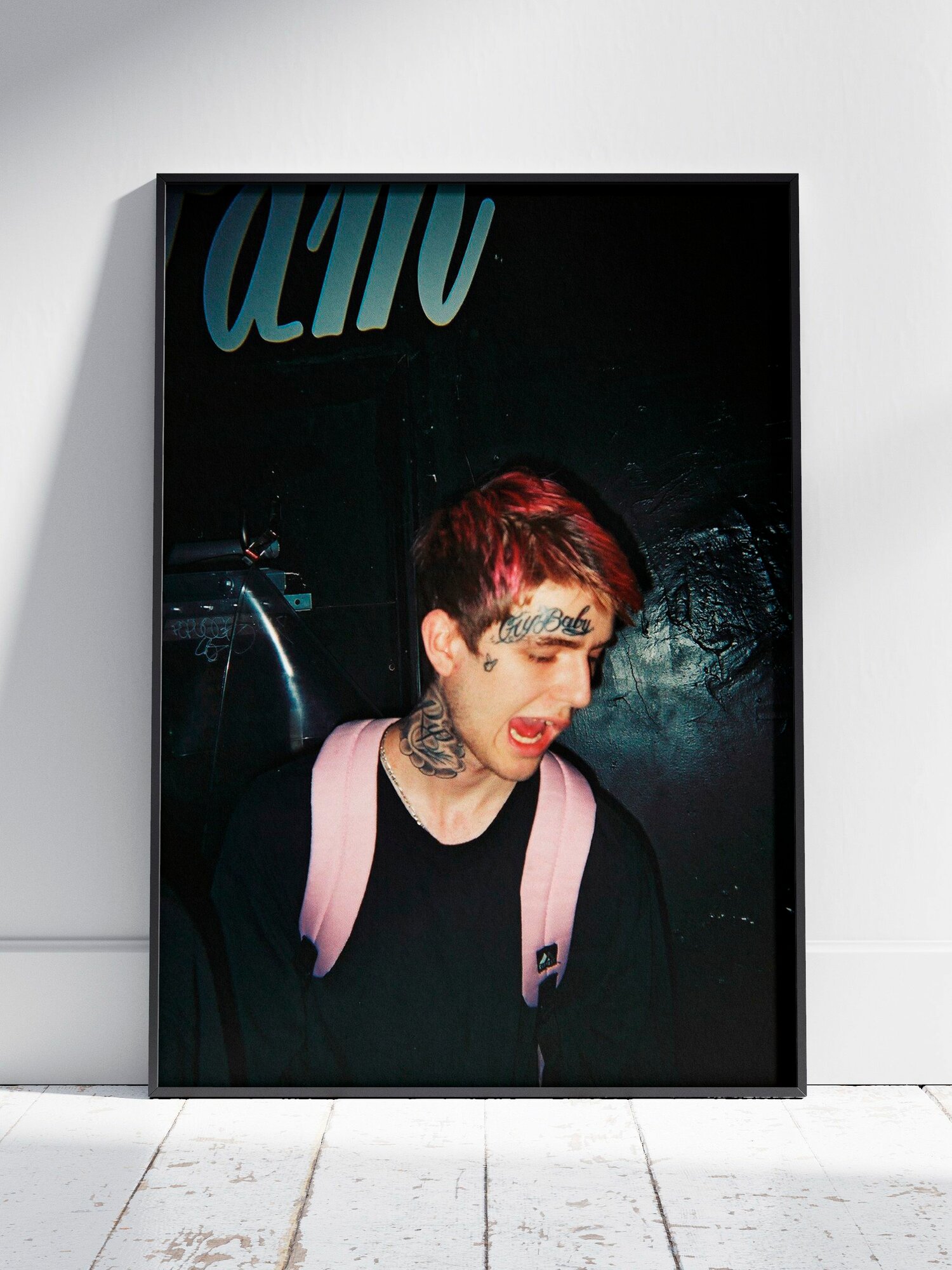 Плакат на стену для интерьера Lil Peep (Лил Пип 60) - Постер по музыке и артисту формата A4 (21x30 см)