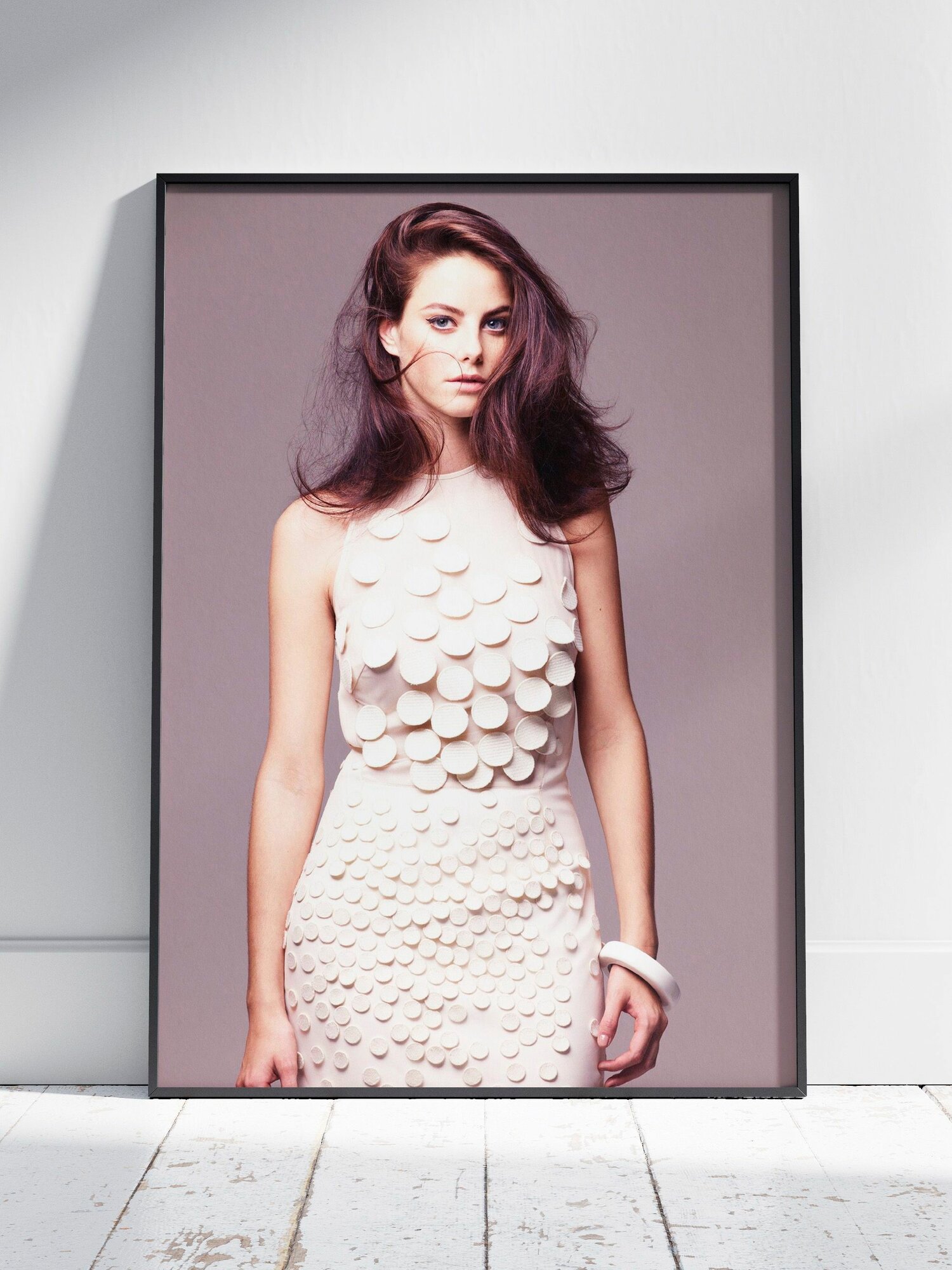 Плакат на стену для интерьера Кая Скоделарио (Kaya Scodelario 27) - Постер по актеру фильма, кино, сериала формата A4 (21x30 см)