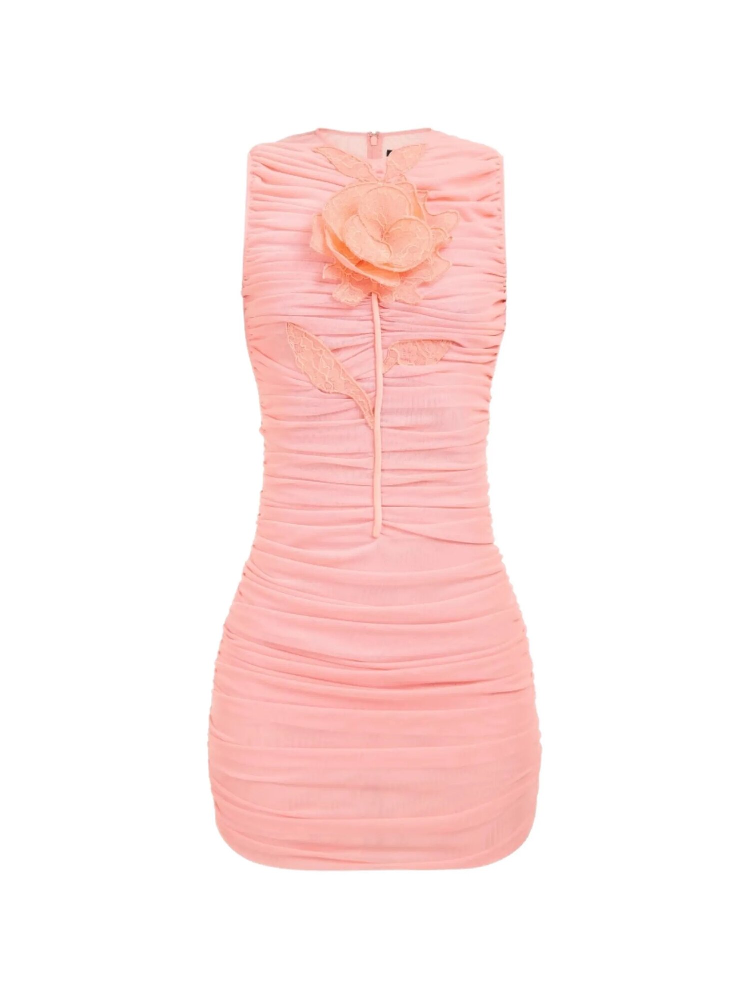 Платье Floral ruched mini dress