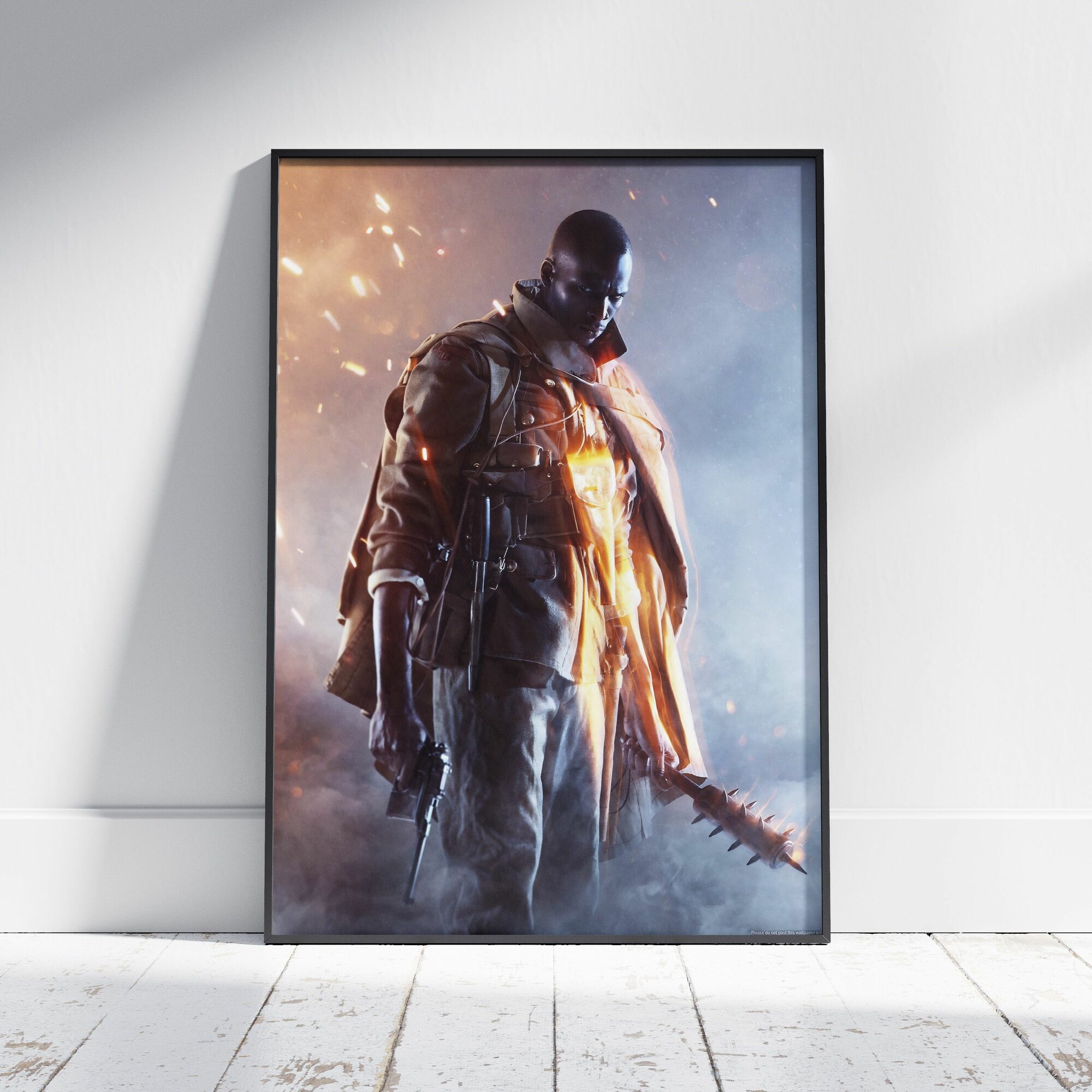 Плакат на стену для интерьера Бателфилд (Battlefield 1 - 21) - Постер по игре формата А4 (21x30 см)