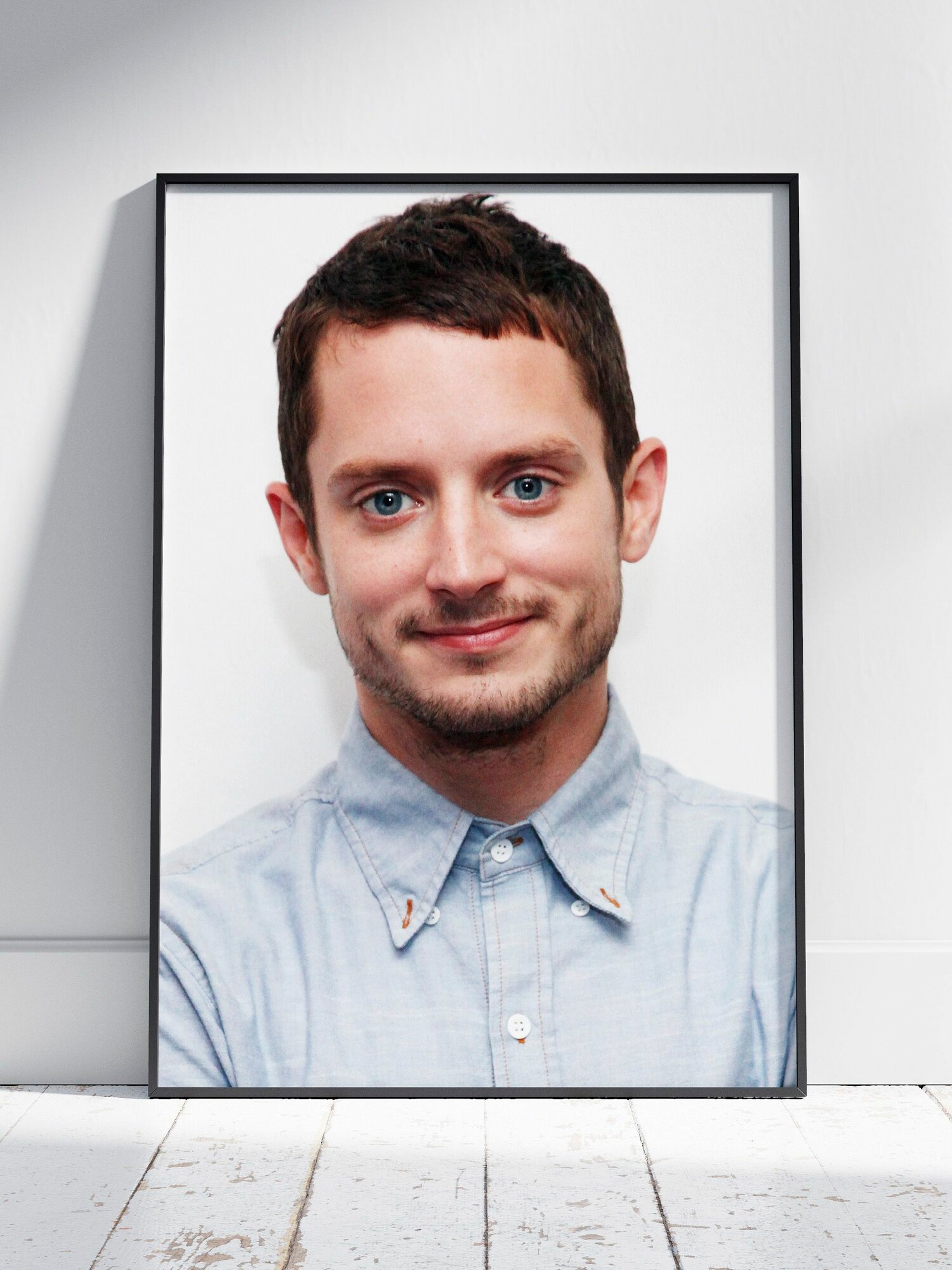 Плакат на стену для интерьера Элайджа Вуд (Elijah Wood 11) - Постер по актеру фильма, кино, сериала формата A4 (21x30 см)