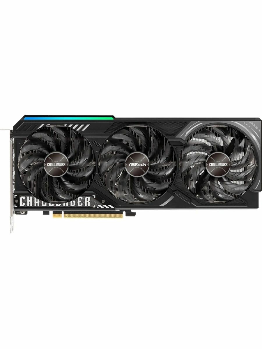 Видеокарта Asrock PCI-E 5.0 RX9070XT CL 16G AMD RX9070XT 16Gb 256bit GDDR6 2400/20000/HDMIx1/DPx3/HDCP Ret