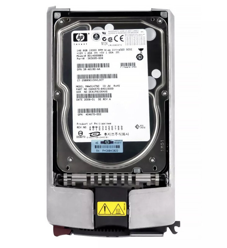 Жесткий диск HP 371535-B21 146,8Gb U320SCSI 3.5" HDD