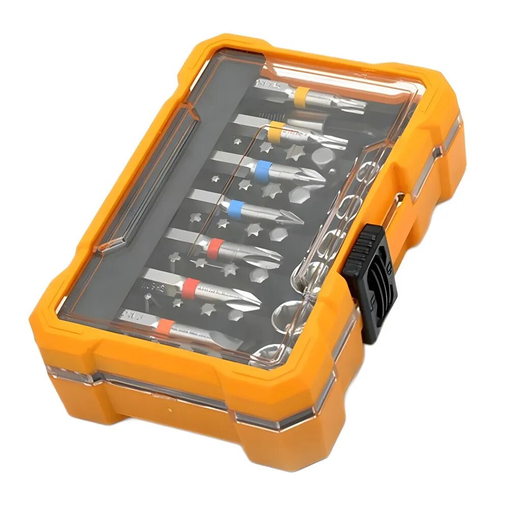 50 шт универсальный набор инструментов биты для отверток из углеродистой стали компактный кейс