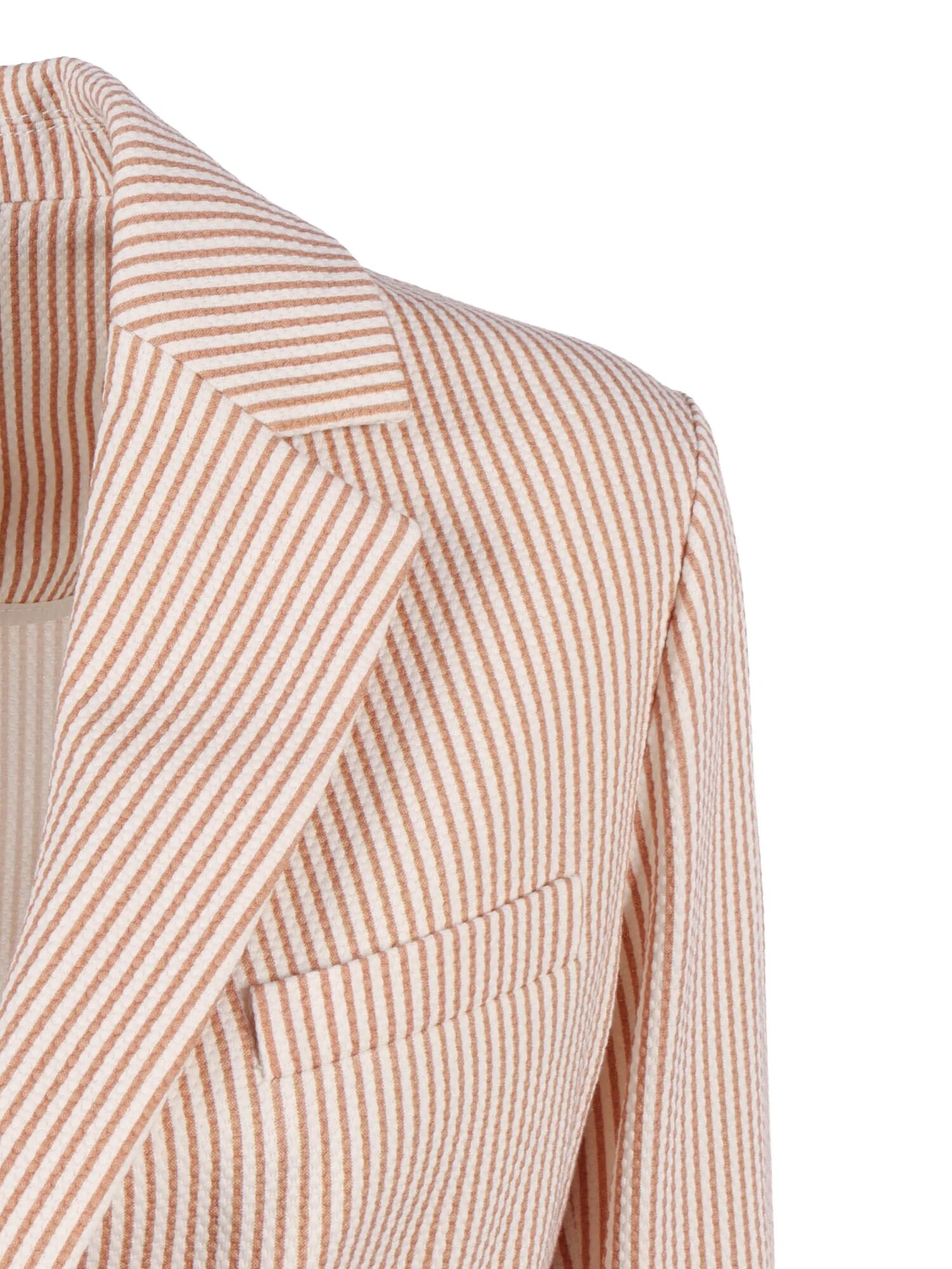Пиджак Circolo 1901 Slim-fit striped blazer, размер 44 — фото 1