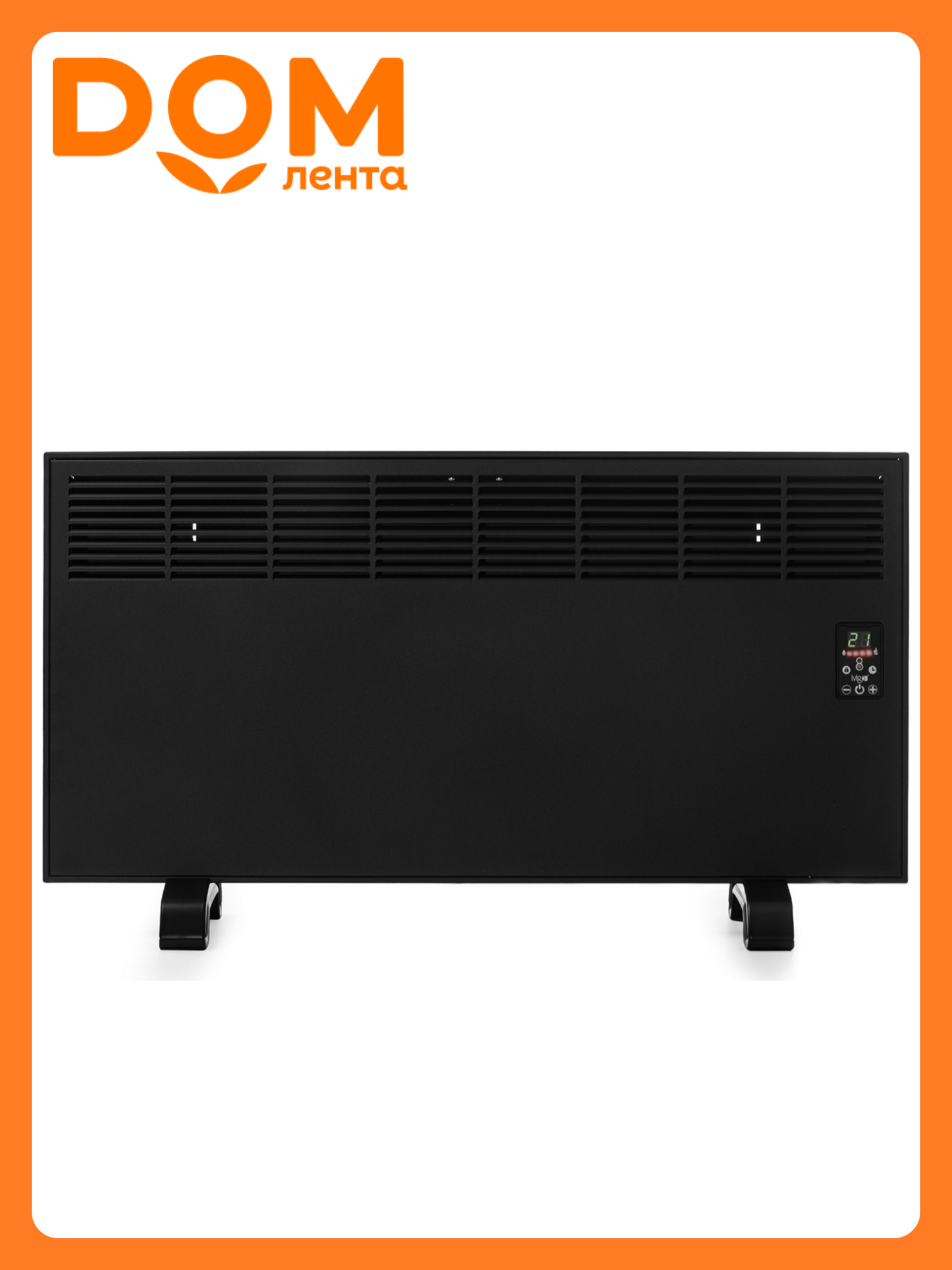 Конвектор электрический iVigo EPK4590E25 Черный матовый 2500 Вт